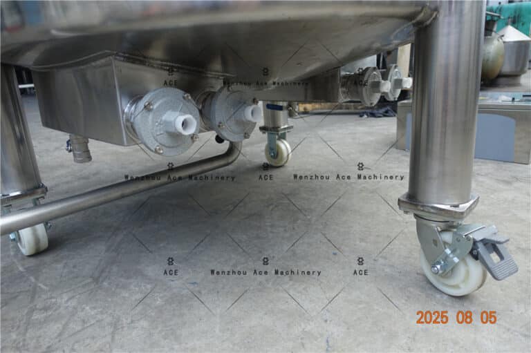 500-Liter High Shear Mixing Tank With Lobe Pump For Sale